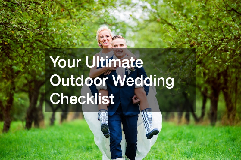 Outdoor wedding checklist 60 photos - Vianawedding.com